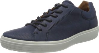 Ecco Herren Soft 7 Sneaker niedrige Turnschuhe, Night Sky, 40 EU