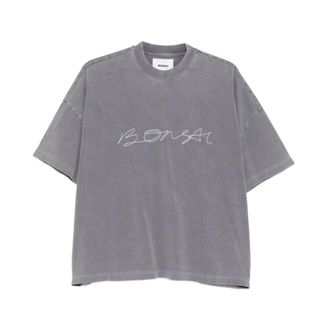 BONSAI T-shirt Alberello Basique - Homme - Tops - Gris - Taille: M