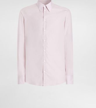 Dolce & Gabbana Poplin Martini Shirt - Mann Hemden Multicolor Baumwolle 42