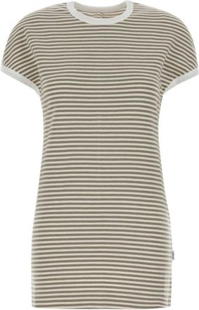 Maison Margiela Femme, Tops, Multicolore, Taille: 40 FR Mini-robe Broderie en Coton Stretch