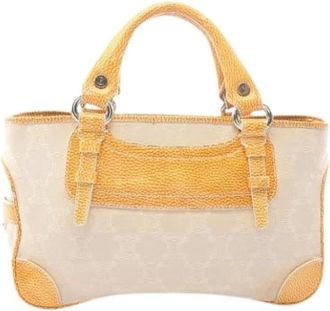 Celine Sac &agrave; main vintage Pre-owned - Femme - Pre-owned - Beige - Taille: ONE Size