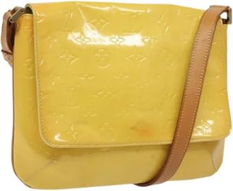 Louis Vuitton Pre-owned Cuir sacs-louis-vuitton - Femme - Pre-owned - Jaune - Taille: ONE Size