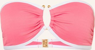 Seafolly Bandeau-Bikini-Top Beach Bound pink