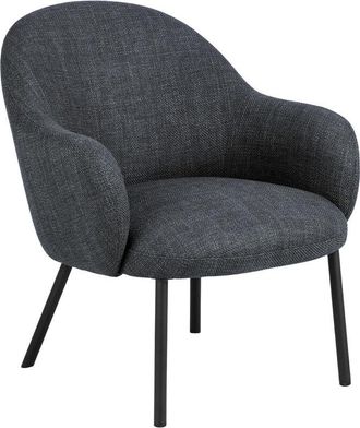 ebuy24 Ebuy24 - Spencer Sessel Lounge-Sessel Stoff grau