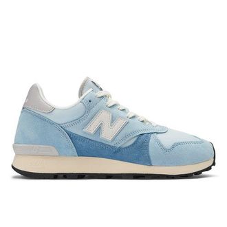 New Balance Unisex 475 in Blau, Leder, Größe 37.5