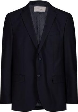 Pierre Cardin Blazer uni en laine vierge m&eacute;lang&eacute;e