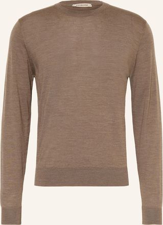 Fioroni Cashmere Fioroni Pullover Aus Merinowolle gruen