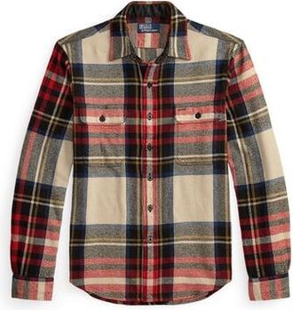 Polo Ralph Lauren Chemise col classique &agrave; carreaux en coton