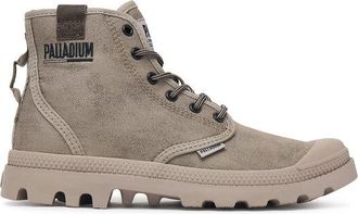 Palladium Schn&uuml;rstiefeletten Pampapinewax 74993-272-M Grau