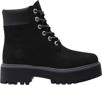 Timberland Femme, Chaussures, Noir, Taille: 38 1/2 EU Stone Street Botte Imperm&eacute;able &agrave; Lacets 6 Inch