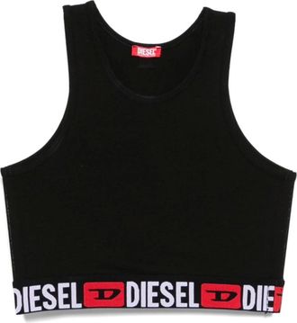 Diesel Femme, Tops, Noir, Taille: 38 FR Sandra D-Core Sports Bra