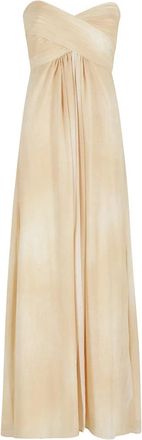 Ermanno Scervino Femme, Robes, Jaune, Taille: 38 FR Sweetheart Long Dress