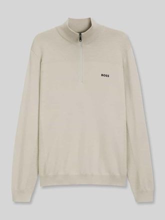 HUGO BOSS Regular Fit Pullover mit Schurwoll-Anteil Modell KN_Momentum-X QZ