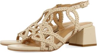 Gioseppo Damen Crescent Sandale, Elfenbein, 39 EU