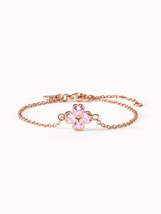 Purelei Cuore Ros&eacute; Armband, verstellbare L&auml;nge