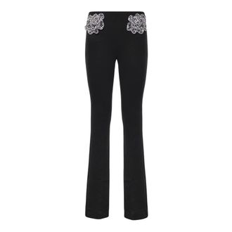 Pinko Cocomero Schlaghose - - Trousers - Damen - Schwarzk - XS