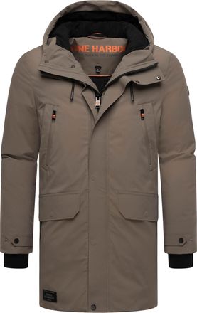 Stone Harbor Herren Winterparka Kitraan mit Magnetverschluss & Fleecefutter