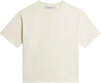 Golden Goose Femme, Tops, Beige, Taille: 40 FR T-shirt avec Logo Invers&eacute; au Dos