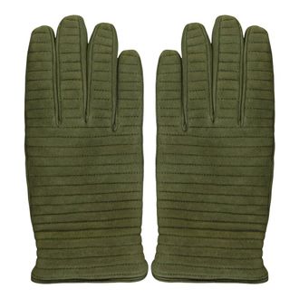 Moorer Gants en cuir Bastian - Homme - Accessoires - Vert - Taille: 9 IN