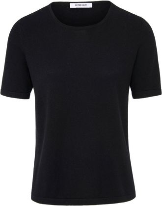 Peter Hahn Rundhals-Pullover aus Seide Kaschmir Peter Hahn schwarz