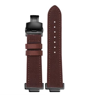 Generic Nylon-Ochsleder-Uhrenarmband f&uuml;r GA110 GA100/400 GA700 GBA-800 DW5600/G-5600/GW-5610. Ersatzarmband, 16 mm