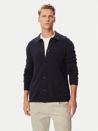 Tommy Hilfiger Strickjacke Essential MW0MW40432 Dunkelblau Regular Fit