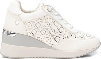 Xti Sportschuhe Sneaker Damen Weiß - Bequeme und vielseitige Schuhe - Casual Mode - Modell 14377603 (Größe 37)