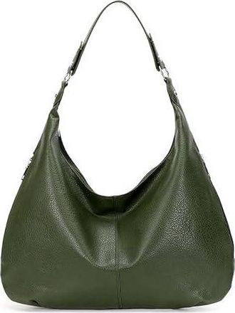 Generic Sac &agrave; bandouli&egrave;re vintage pour femme, sac &agrave; main en cuir v&eacute;g&eacute;talien, sac &agrave; main en croissant de croissant, sac &agrave; main d&eacute;contract&eacute; et tendance pour le 