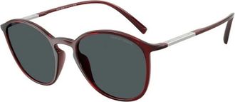 Giorgio Armani Homme, Accessoires, Rouge, Taille: 51 MM Ar8233U Lunettes de soleil
