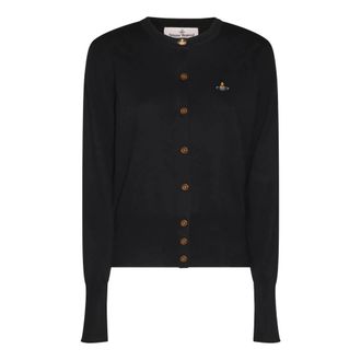 Vivienne Westwood Bea Cardigan - - Knitwear - Damen - Schwarzk - XS