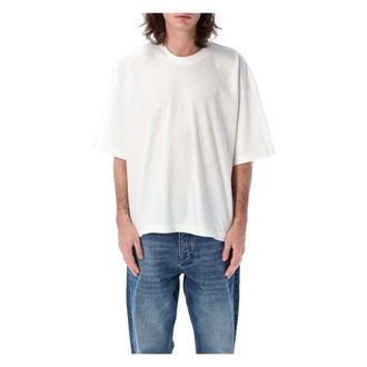 STUDIO NICHOLSON Homme, Tops, Blanc, Taille: M Tshirt Casual en Coton Over