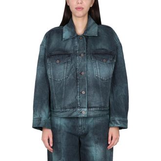 Stella McCartney Tie Dye Jeansjacke - - Jackets - Damen - Blau - S