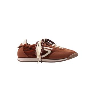 Puraai Femme, Chaussures, Brun, Taille: 40 EU Baskets Panth&egrave;re en Velours