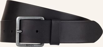 HUGO BOSS Lederg&uuml;rtel Jeeko schwarz