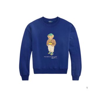 Ralph Lauren Femme, Pulls, Bleu, Taille: 38 FR Knit-sweatshirt