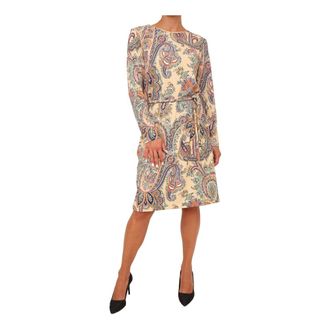 Etro Beiges Kleid - - Dresses - Damen - Beige - L
