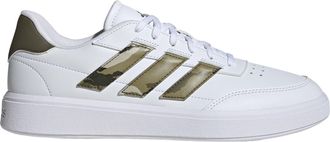 adidas Herren COURTBLOCK Shoes, Cloud White/Olive strata/Shadow Olive, 39 1/3 EU