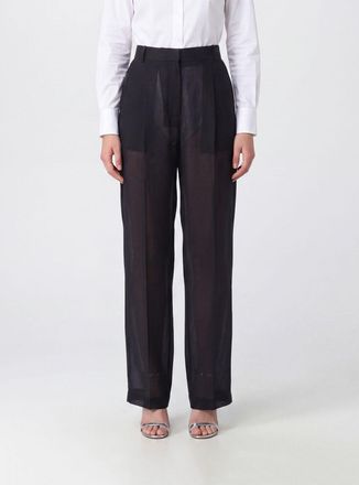 Tom Ford Ma&szlig;geschneiderte Wollhose mit weitem Bein und hoher Taille
