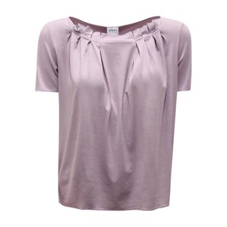 Armani Kollektion Strick Top Pmm06J Pm85J - - Tops - Damen - Lila - S