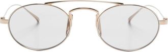 Giorgio Armani lunettes de soleil à monture ronde