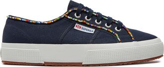 Superga Sneakers aus Stoff Superga Multicolor Beads 2750 S31352W Dunkelblau