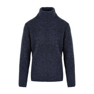 FILIPPO DE LAURENTIIS Blauer Pullover Y22899 Modell f&uuml;r M&auml;nner - - Knitwear - Herren - Blau - 3XL