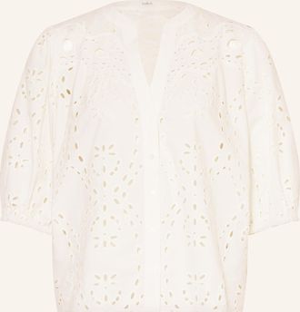 BA&SH Ba&Sh Bluse Beatrice Aus Lochspitze weiss