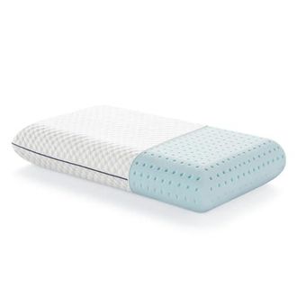 Lucid Gel Memory Foam Kissen 40x60 cm - atmungsaktiv - k&uuml;hlende Wirkung - Bezug waschbar - &Ouml;ko-Tex Kopfkissen, Wei&szlig;
