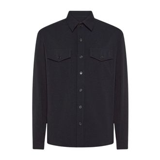 Cruna Homme, Chemises, Noir, Taille: L Osaka Overshirt