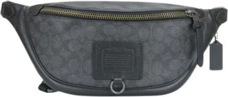 Coach Sac Banane Signature Pre-owned - Homme - Pre-owned - Gris - Taille: ONE Size