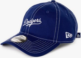 New Era Casquette visi&egrave;re incurv&eacute;e en coton