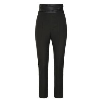 Khaite Femme, Pantalons, Noir, Taille: 34 FR Lenro Slim Pantalons