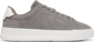 Tommy Hilfiger Sneakers Tommy Hilfiger Th Court Core Suede FM0FM05716 Grau
