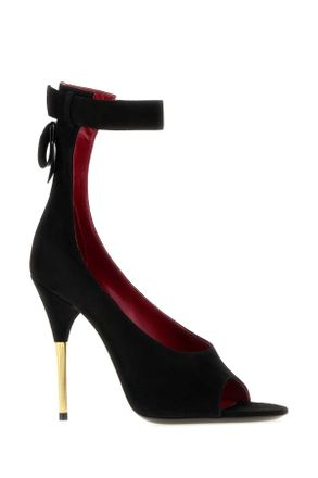 Valentino Garavani Fatale Heel Sandal - Black